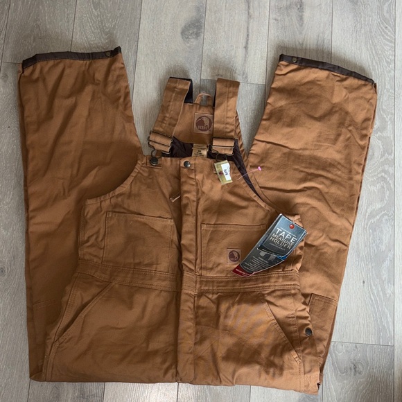 Berne | Pants | Berne Mens Brown Work Overalls | Poshmark